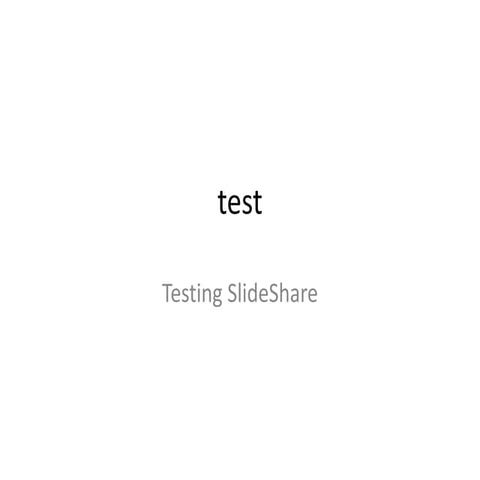 Test | PPTX
