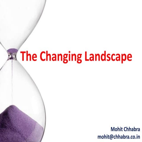 Changing Landscape of Business | PDF