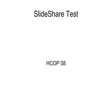 Test | PPT