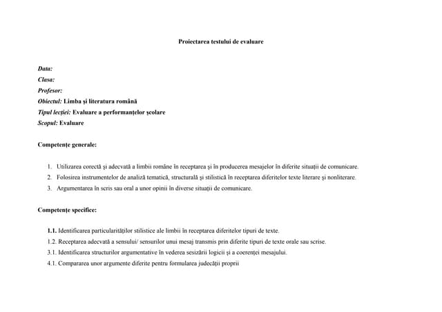 Evaluare initiala biologie_cls07_model_barem | PDF