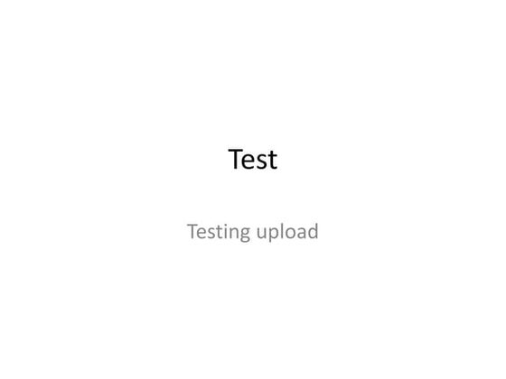 Test | PDF
