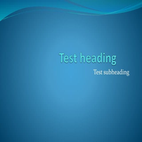 Test Title | PPT