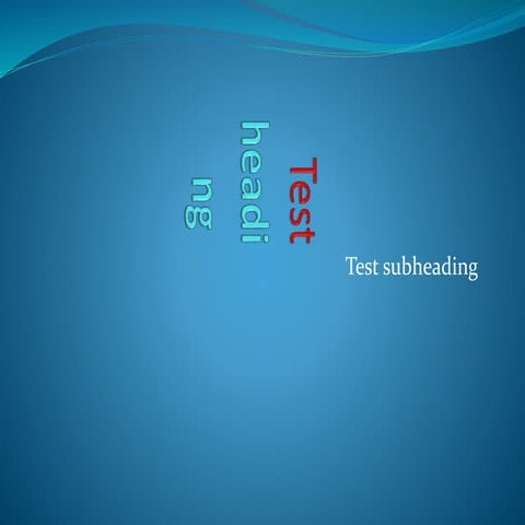 Test Title | PPT