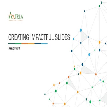 Test- Creating Impactful Slides test test | PDF