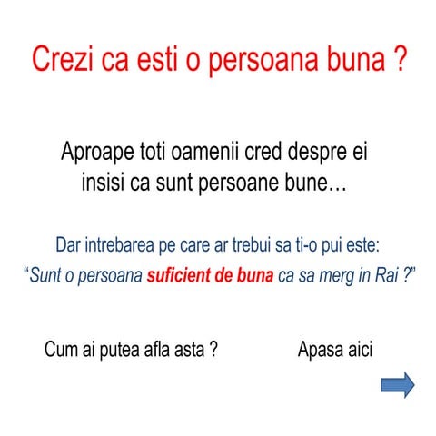Test De Bunatate | PPS