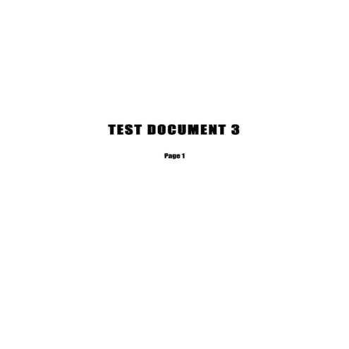 Test document-3 | PDF