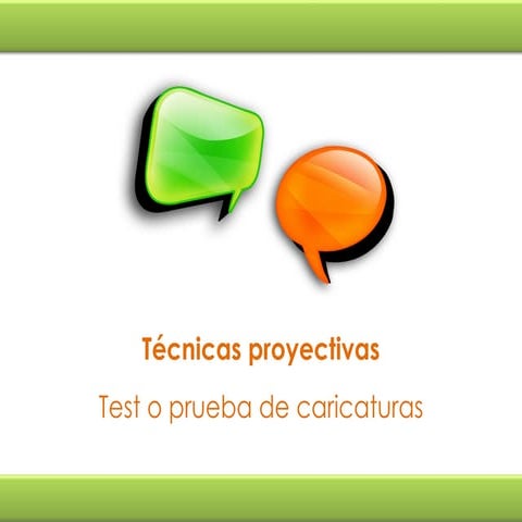 Test prueba de caricaturas | PPT