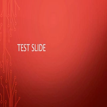 test slide | PPTX