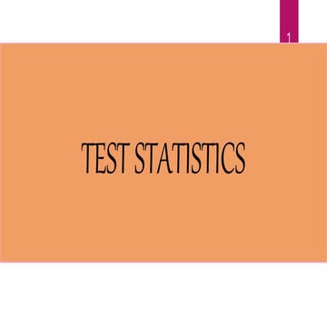 Different Type of Statistical Tool in Solving Statistical Problem | PPT