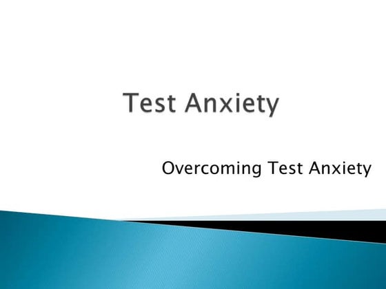 Examination stress ppt | PPT