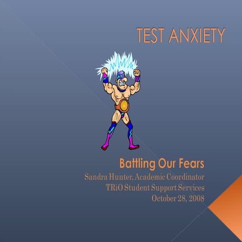 Test anxiety | PPT