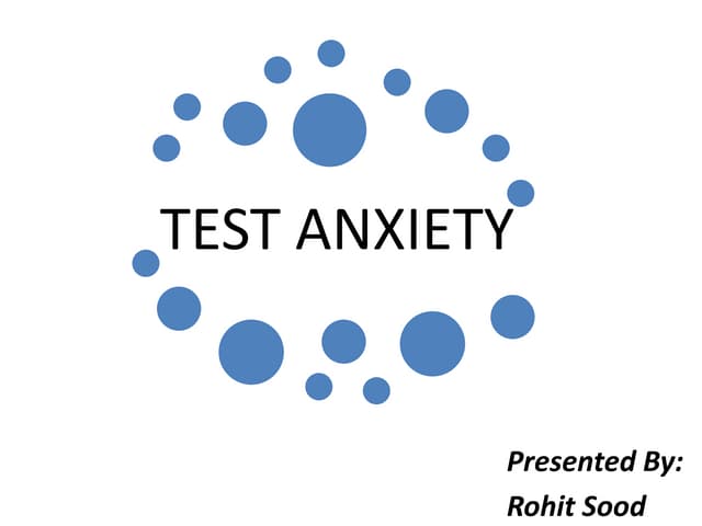 overcoming exam stress | PPTX