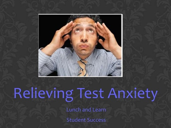 Examination stress ppt | PPT