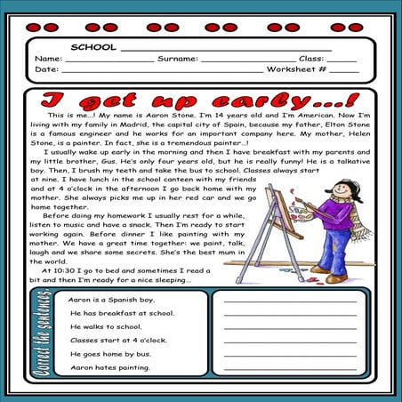 Test daily routine | PDF