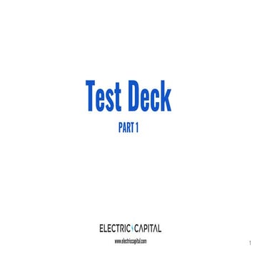 Test deck w/ loaded graph options | PDF | Business Utilities | Business