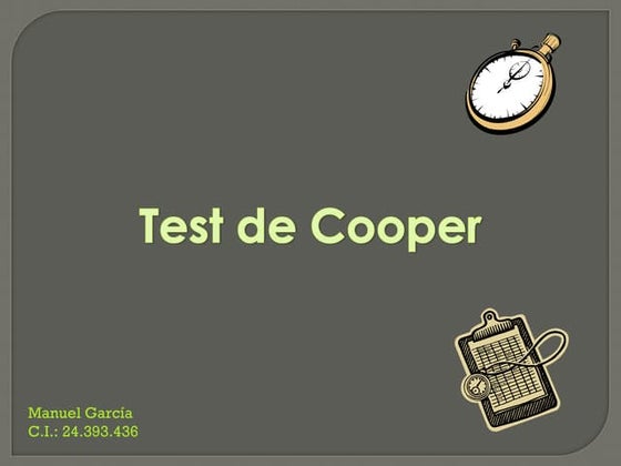Test de cooper | PDF