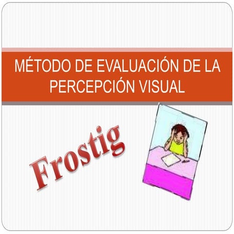test de frosting.ppt