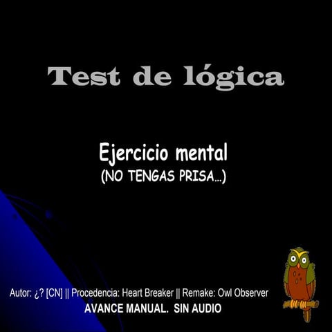 Test de logica | PPS