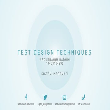 IDENTIFYING TEST CONDITIONS AND DESIGNING TEST CASES | PPTX