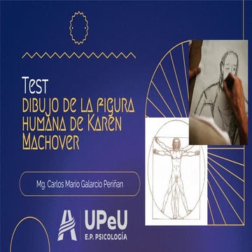 Test de dibujo de la figura humana de Machover. | PPTX