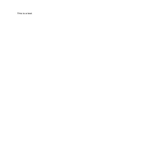 This is the test print | DOC