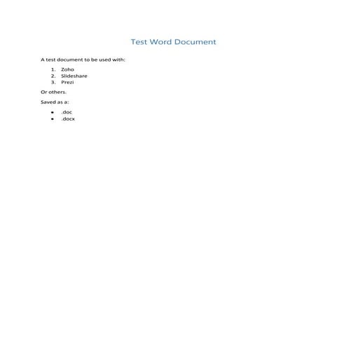 Test Docx | PDF