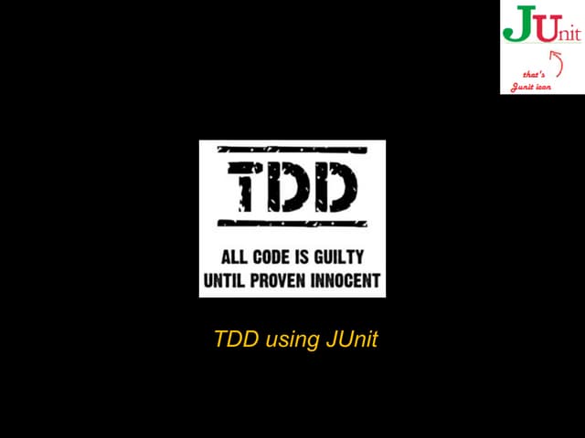 Test Driven Development Using Junit And Mockito Ppt 1118