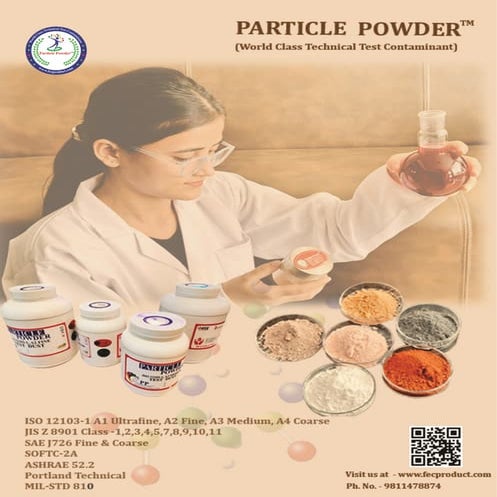 Particle Powder Test Contaminant Catalogue | PDF