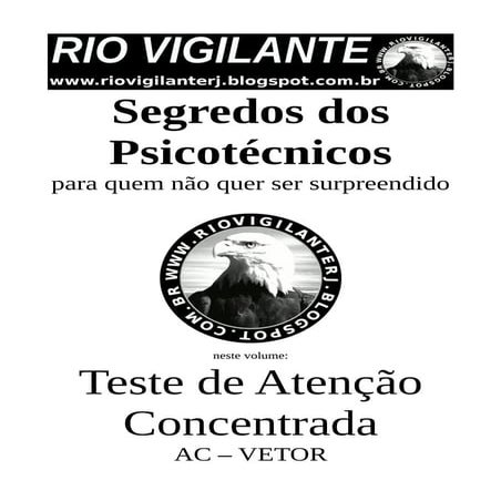 Teste de Atenção Difusa - Tadim tedif | PDF