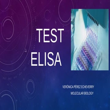ELISA TEST | PPT
