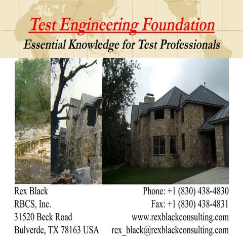 Test engineering foundation (v2.01) | PPT