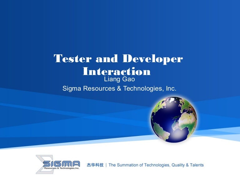 Tester Developer Interaction 