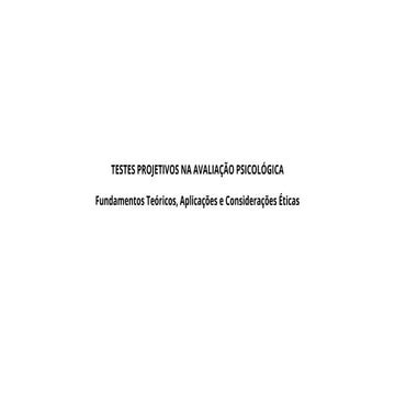Teste de Atenção Difusa - Tadim tedif | PDF