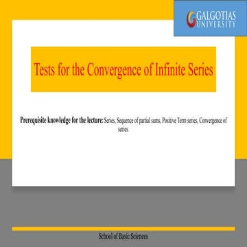 Test for Convergence.pptx(Sequence and Series.pptx(engineering students ...