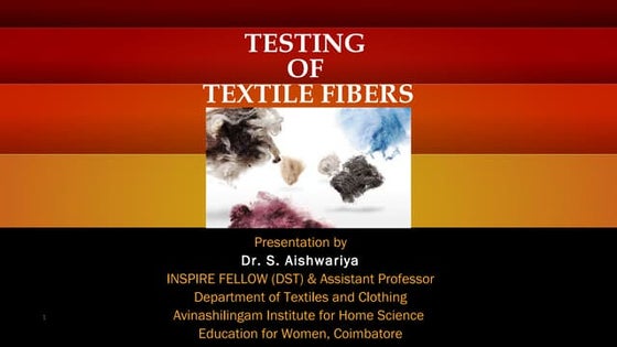 Comparison of tensile properties of textile fibre | PDF | Physics | Science
