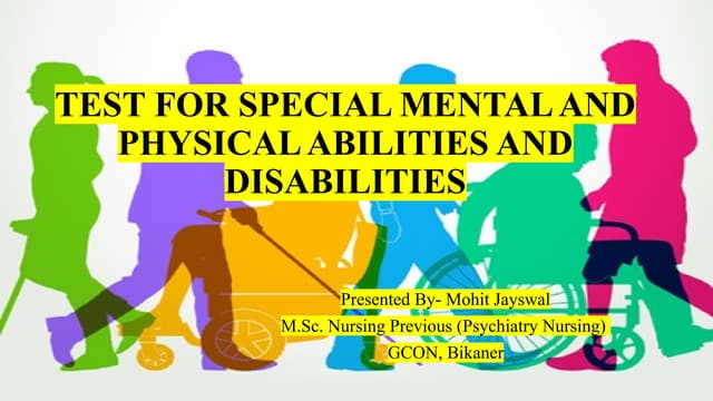 Miller Function and Participation Scales | PPTX