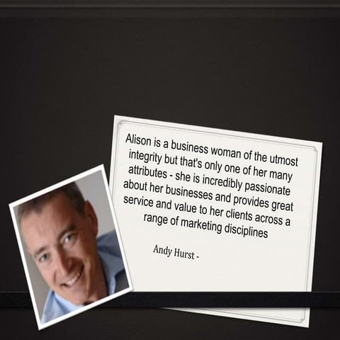 What our customers think of Alison Pate | PPT