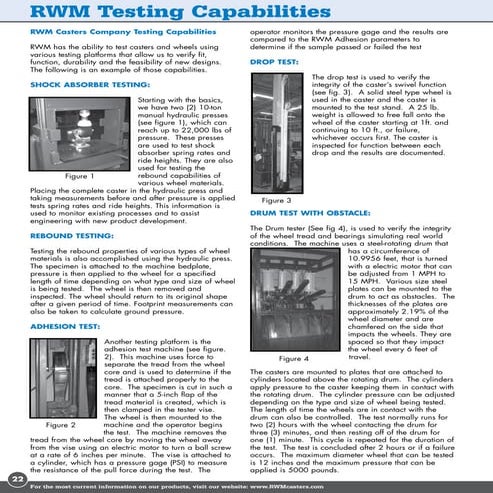 RWM Caster Testing | PDF