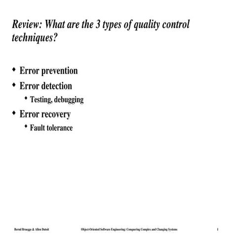Types of tests and various steps to take | PPT