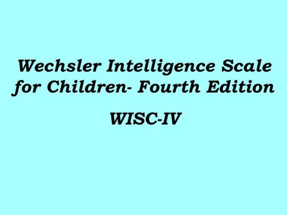 Draw a Person: Intellectual Ability Test | PPT