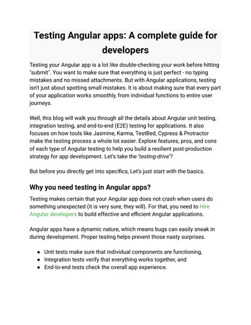 Testing Angular apps_ A complete guide for developers.pdf Testing Angular apps_ A complete guide for developers.pdf