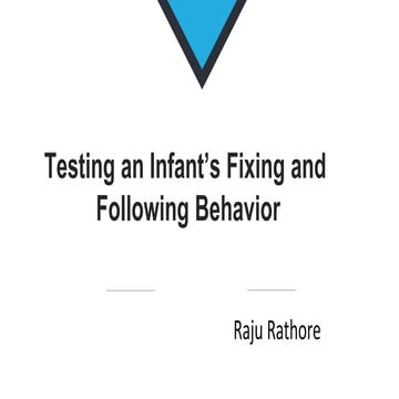 Testing an infant | PPT