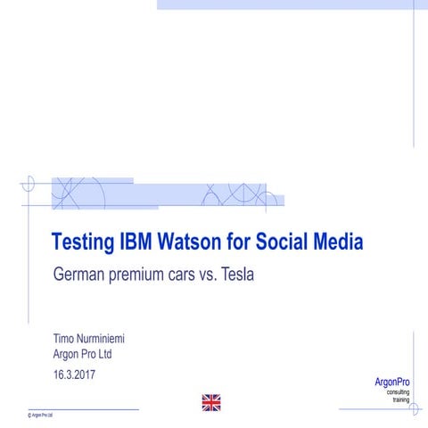 Testing IBM AI | PPT