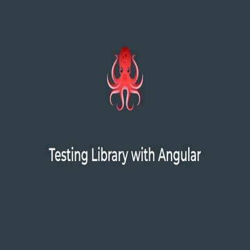 Introduccion a Testing Library con Angular | PDF