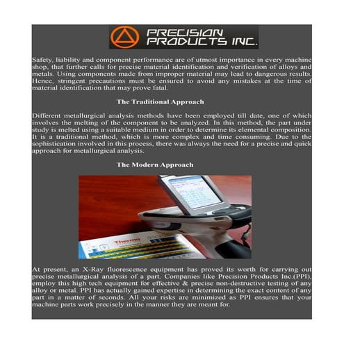 Pmi procedure | PDF