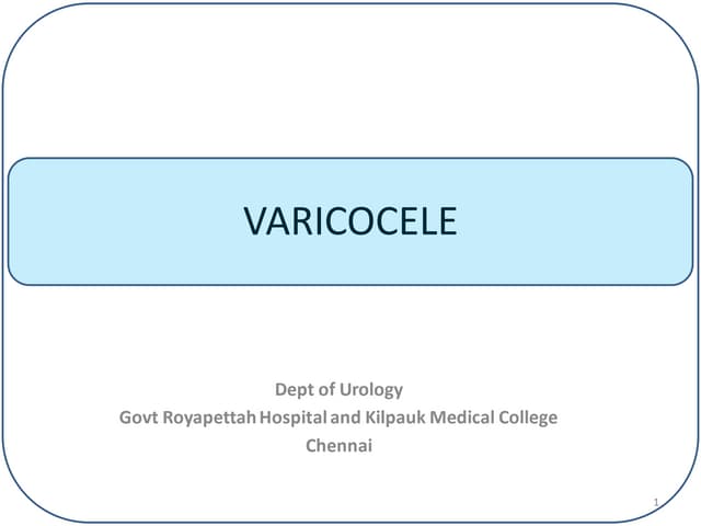 Varicocele.ppt