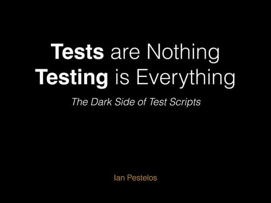 Test Heuristics for Exploratory Testing | PPT