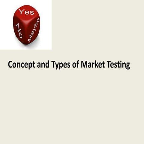 Test marketing techniques | PPTX