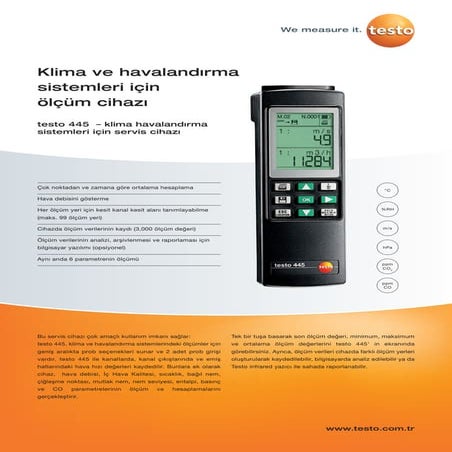 Testo 445 | PDF