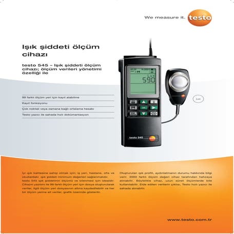 Testo 470 | PDF